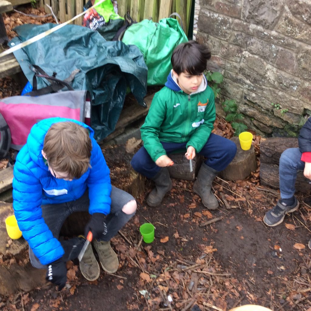 Stone Age Forest School Experience – St. Johns Primary School