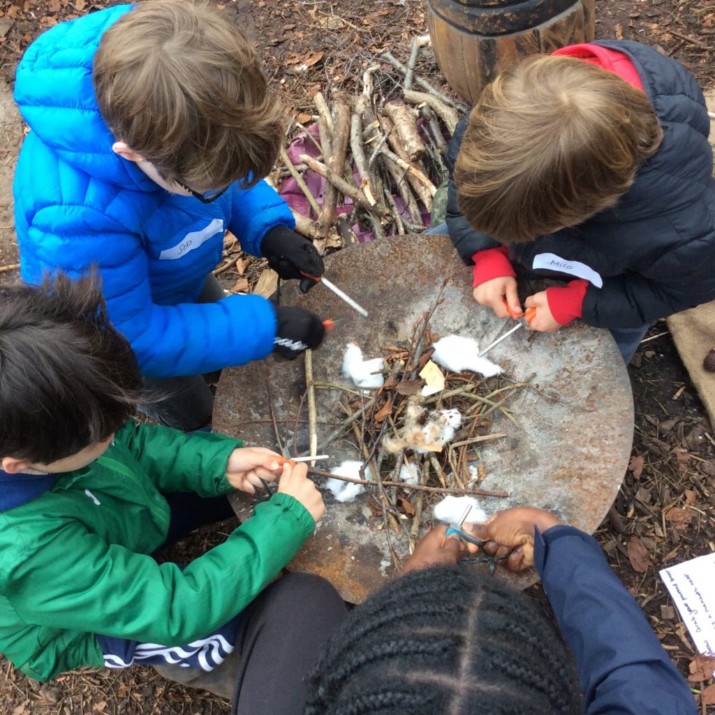 Stone Age Forest School Experience – St. Johns Primary School