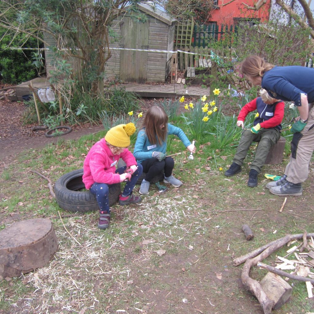 Stone Age Forest School Experience – St. Johns Primary School