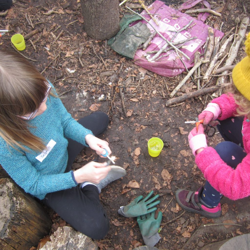Stone Age Forest School Experience – St. Johns Primary School
